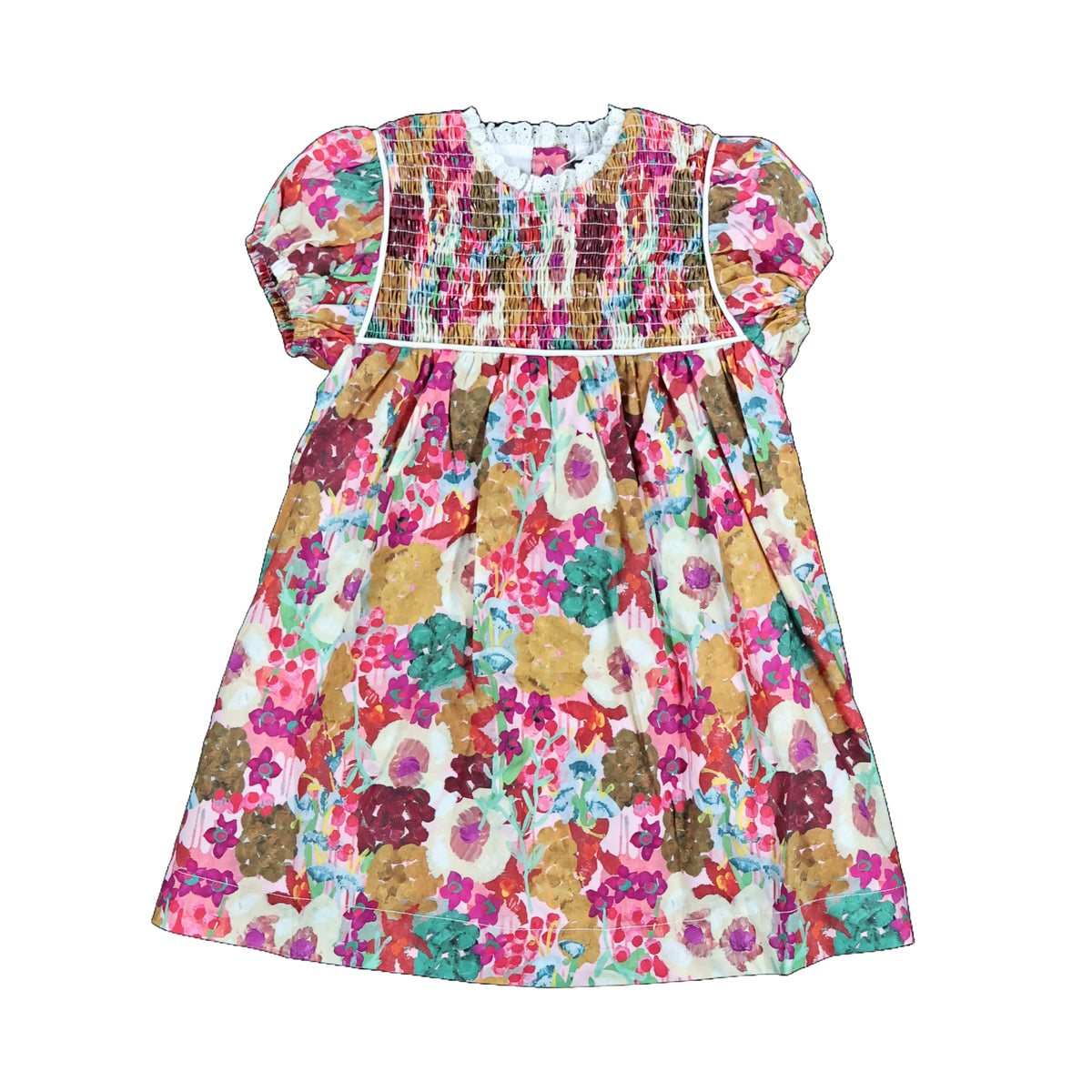 Sweet Threads Alice Dress Floral | Macaroni Kids