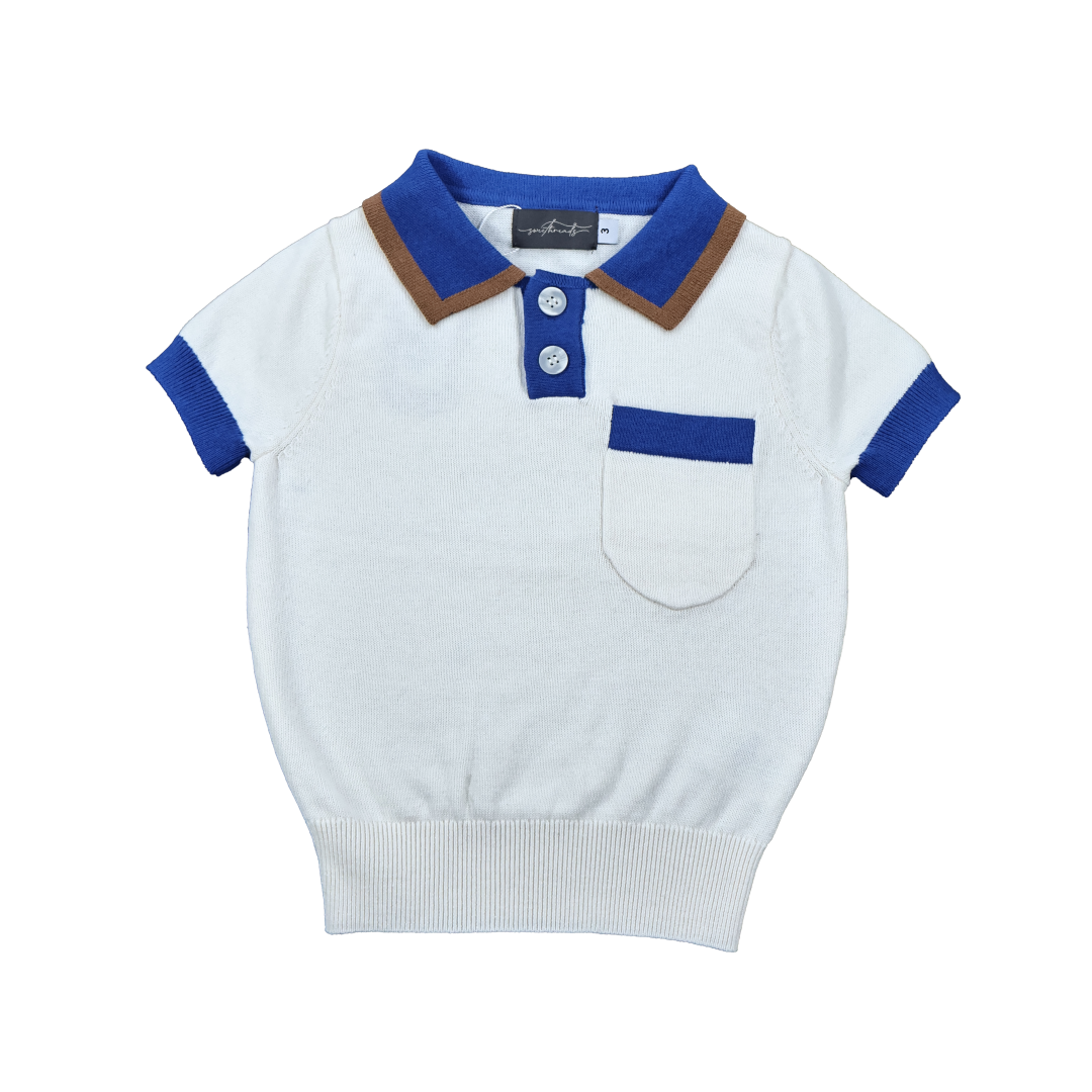 Sweet Threads Marco Top Off-White | Macaroni Kids